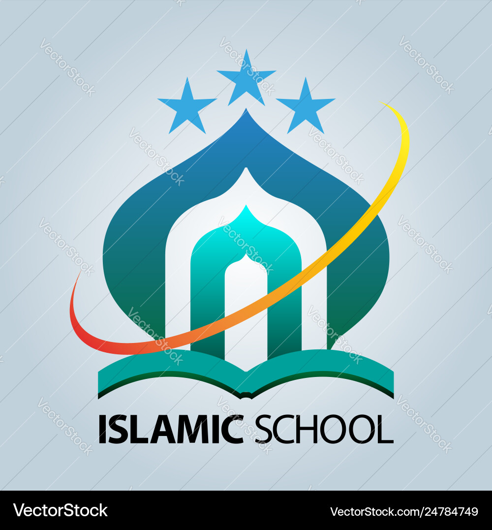 Islamic school Royalty Free Vector Image - VectorStock