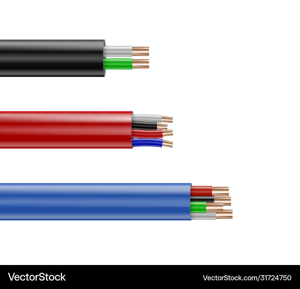 Wires 2 Royalty Free Vector Image - VectorStock