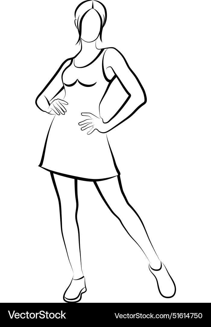 Women Royalty Free Vector Image - VectorStock