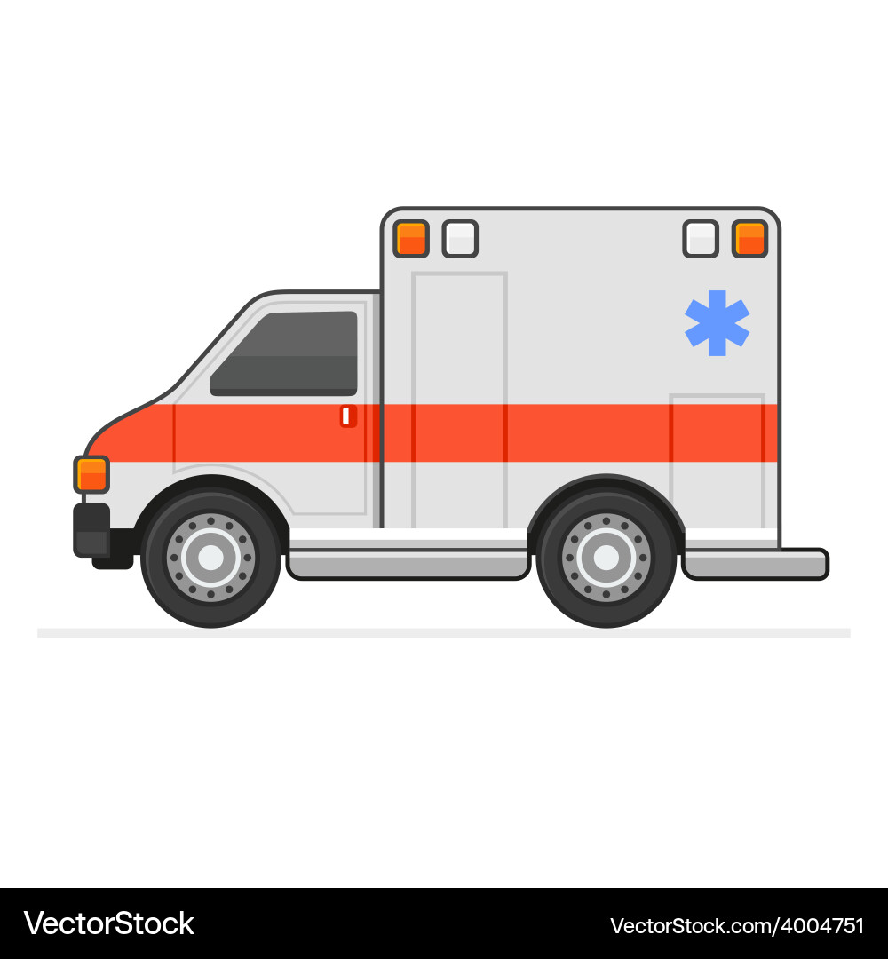 Ambulance Royalty Free Vector Image - VectorStock