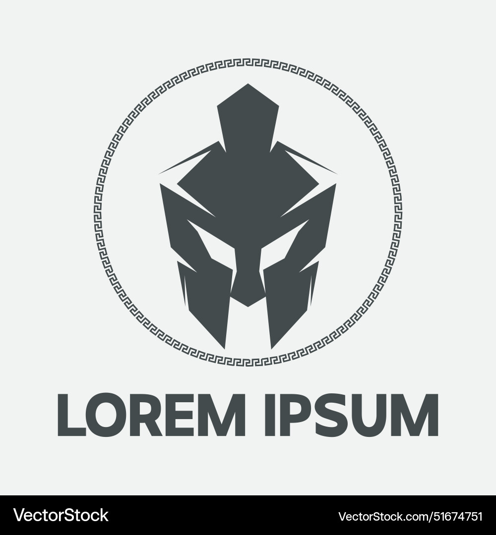 Spartan icon Royalty Free Vector Image - VectorStock