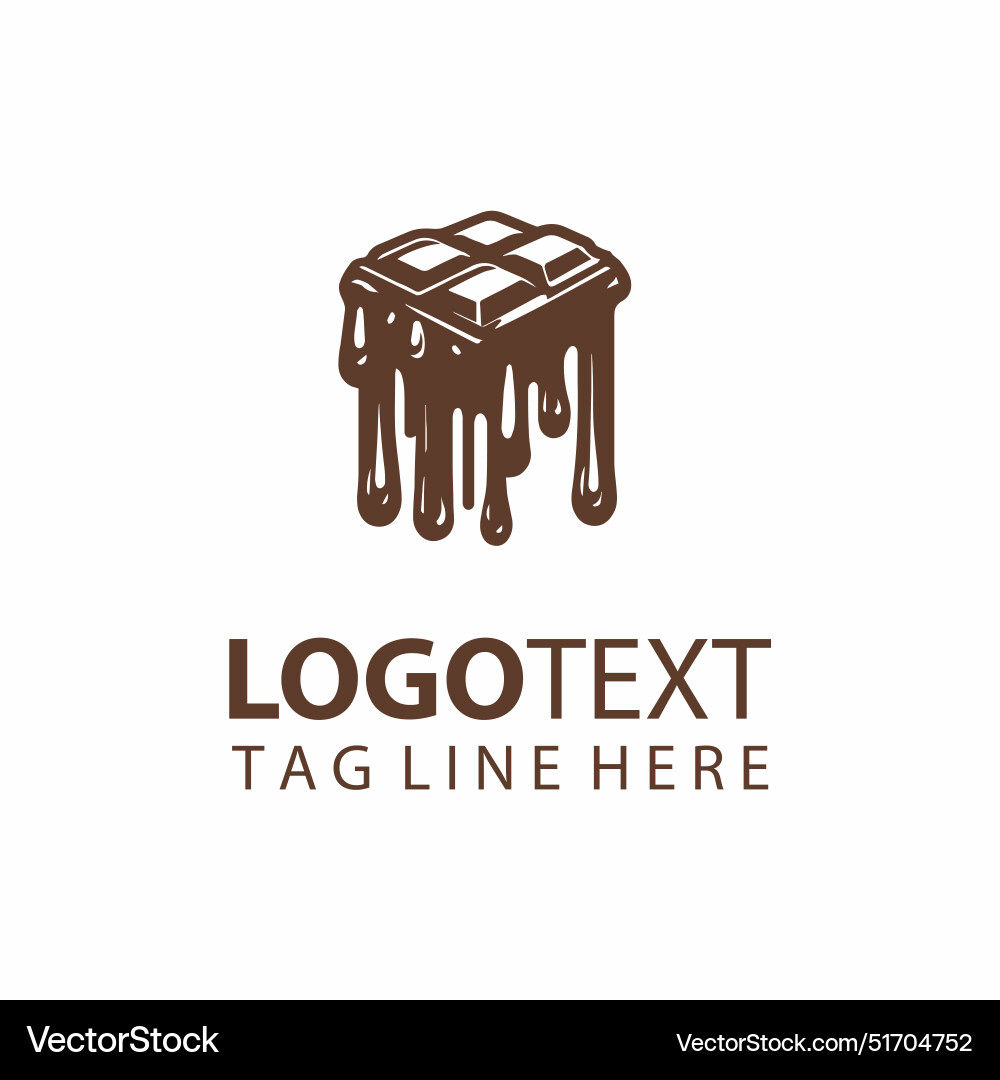 Chocolate logo Royalty Free Vector Image - VectorStock