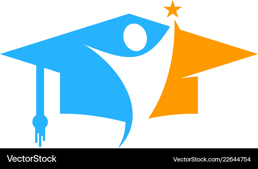 People education logo icon design Royalty Free Vector Image