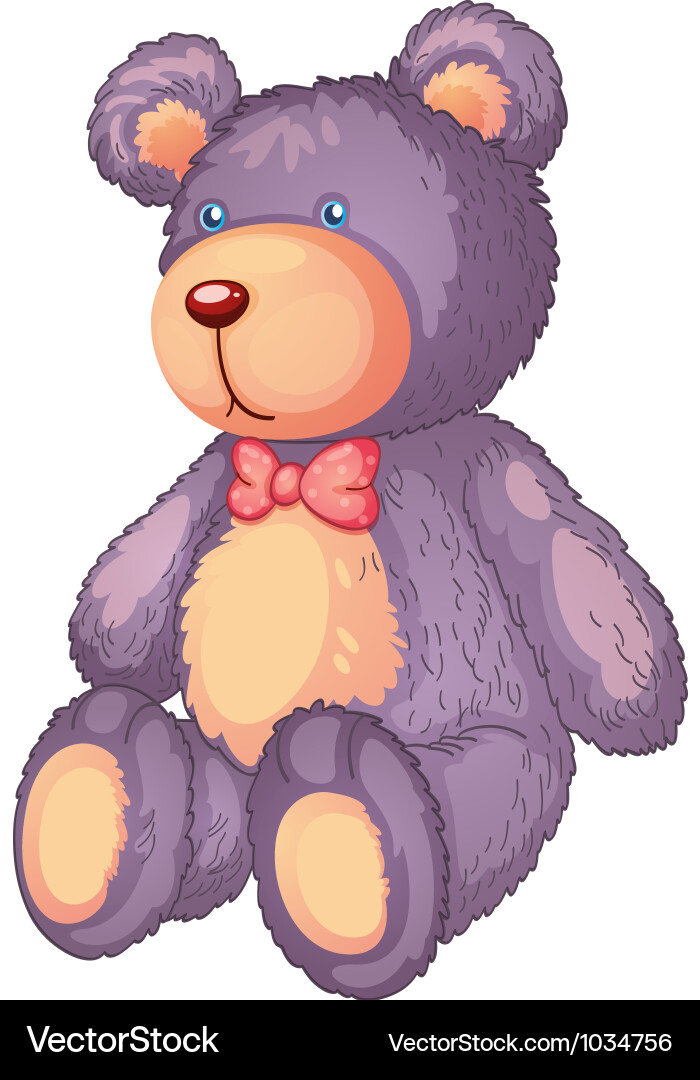 Teddy bear Royalty Free Vector Image - VectorStock