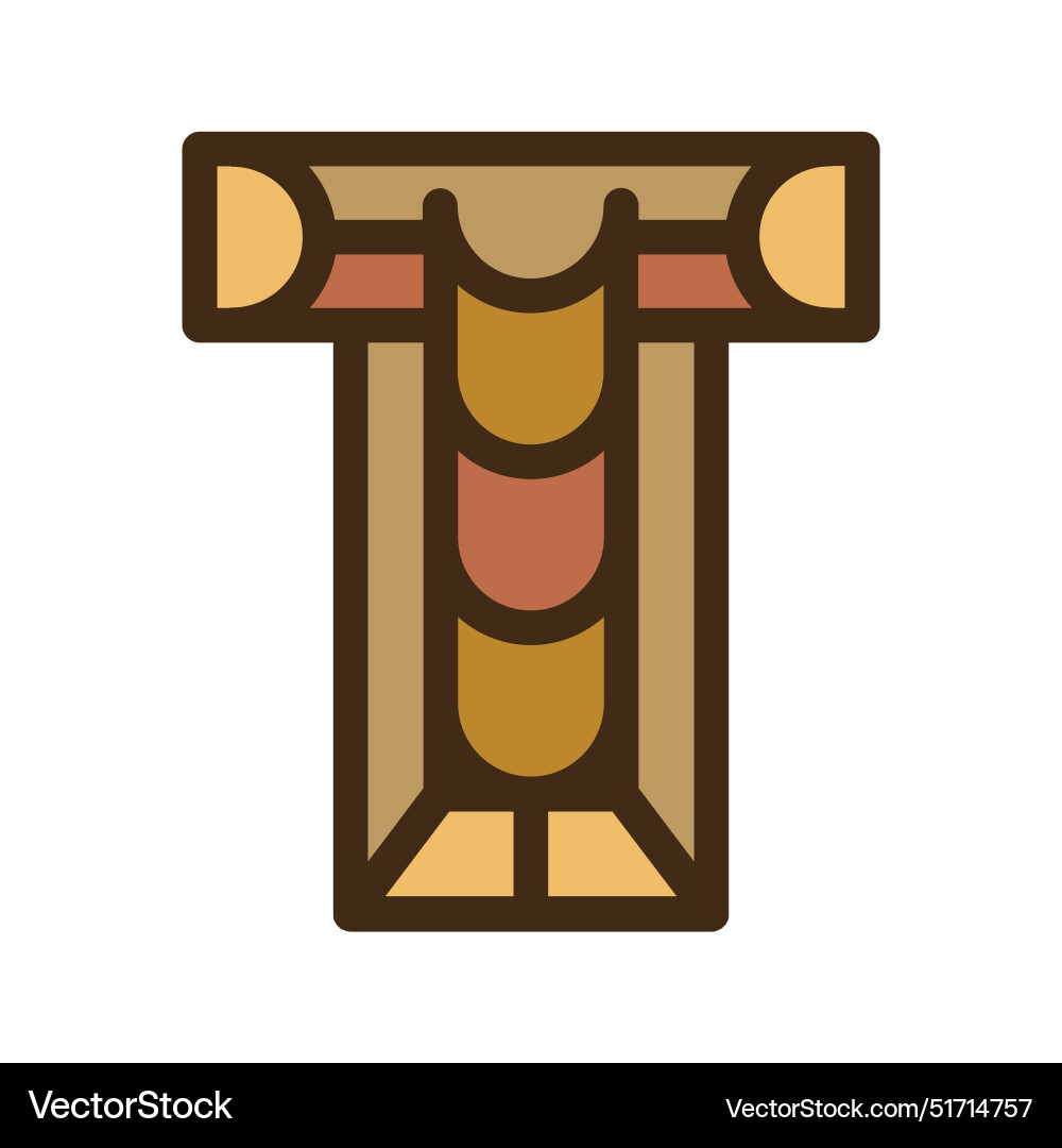 Letter mark logo Royalty Free Vector Image - VectorStock