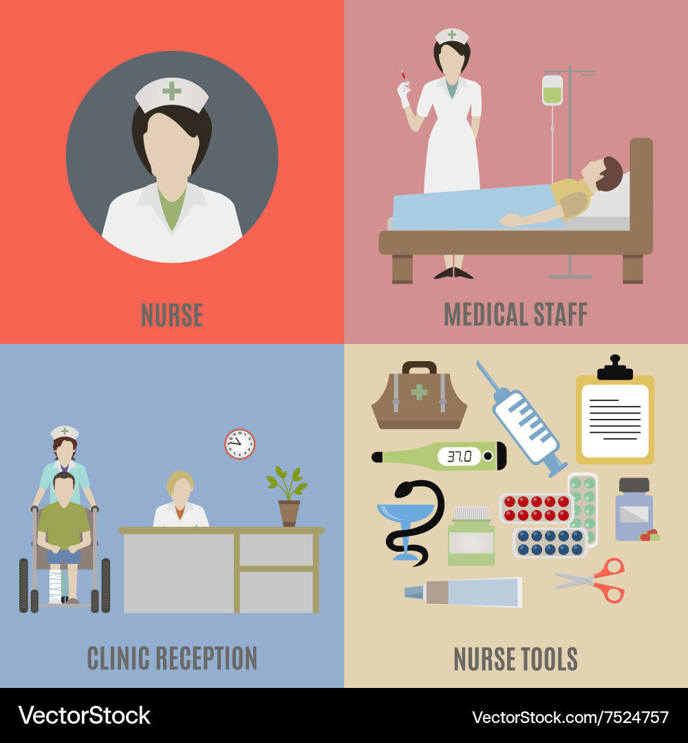 Nurse Royalty Free Vector Image - VectorStock