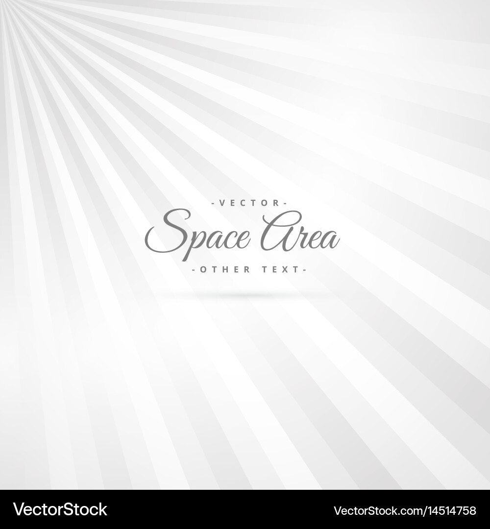 White background with sun rays Royalty Free Vector Image