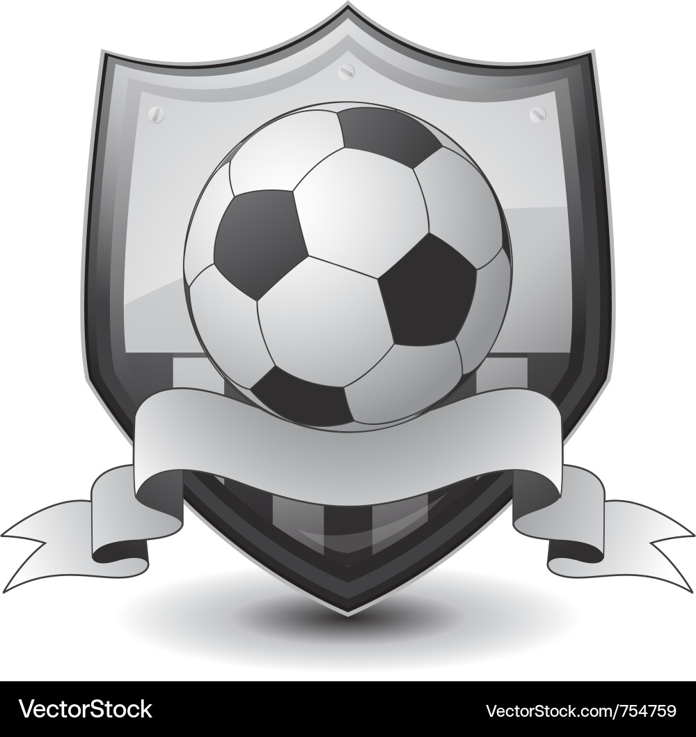 Soccer emblem Royalty Free Vector Image - VectorStock