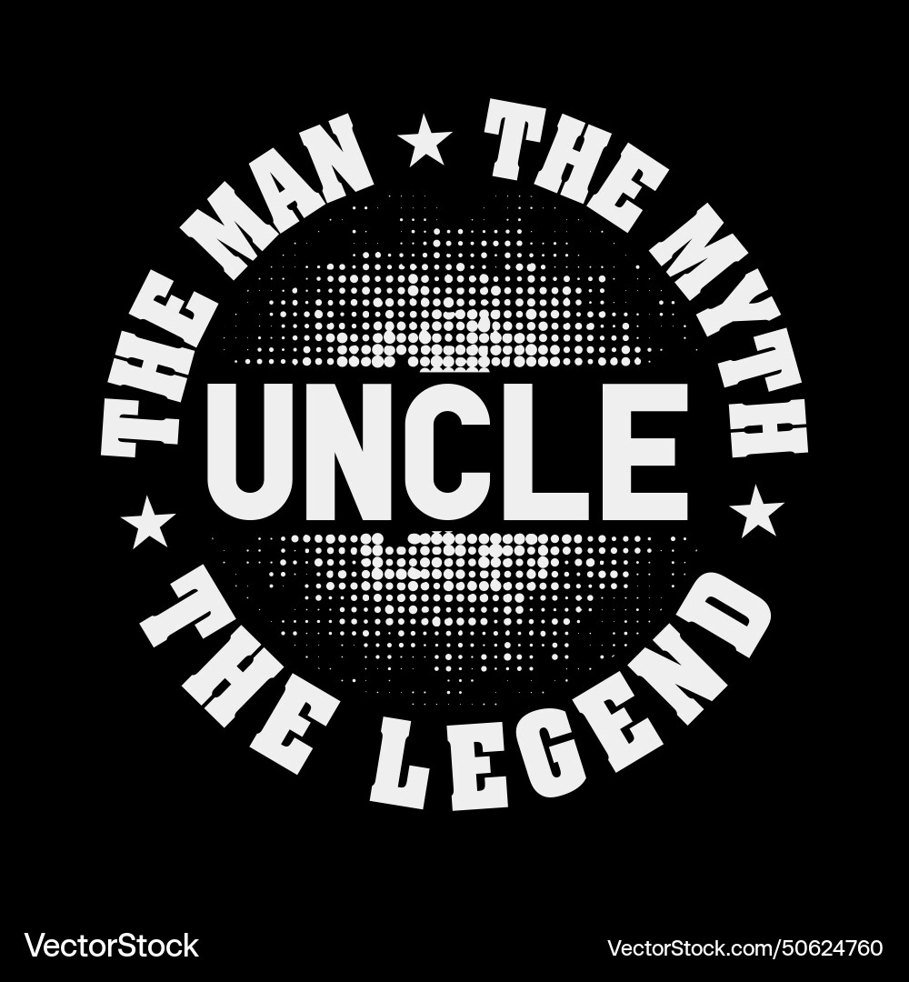 Man the myth legend shirt Royalty Free Vector Image