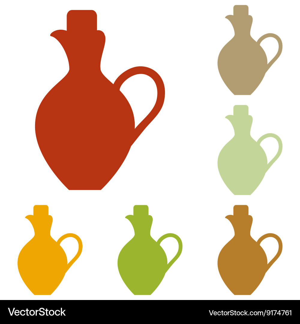 Amphora sign Royalty Free Vector Image - VectorStock