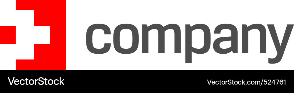 Red Cross Medical Logo Royalty Free Vector Image