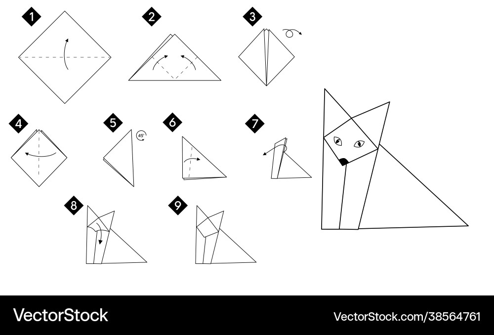 Origami Fox Instructions