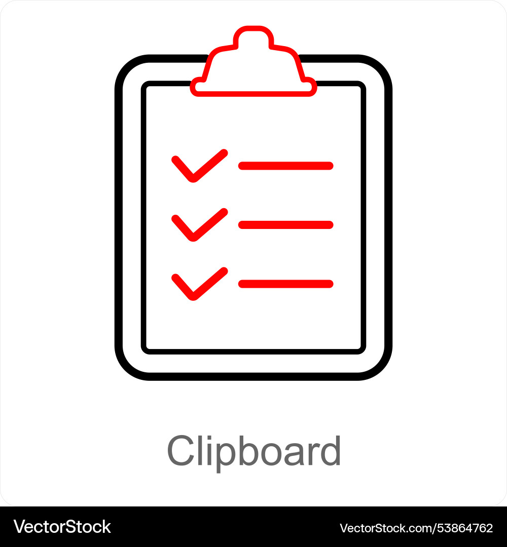 Clipboard Royalty Free Vector Image - VectorStock