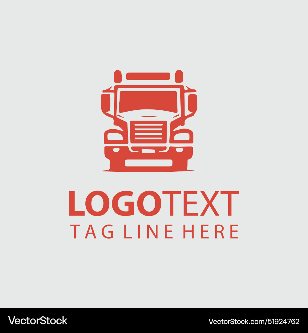 Trucking logo Royalty Free Vector Image - VectorStock