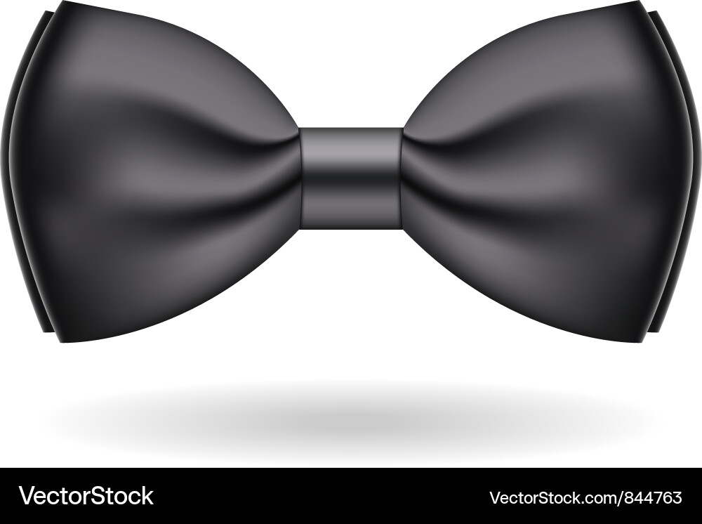 Bow tie Royalty Free Vector Image - VectorStock