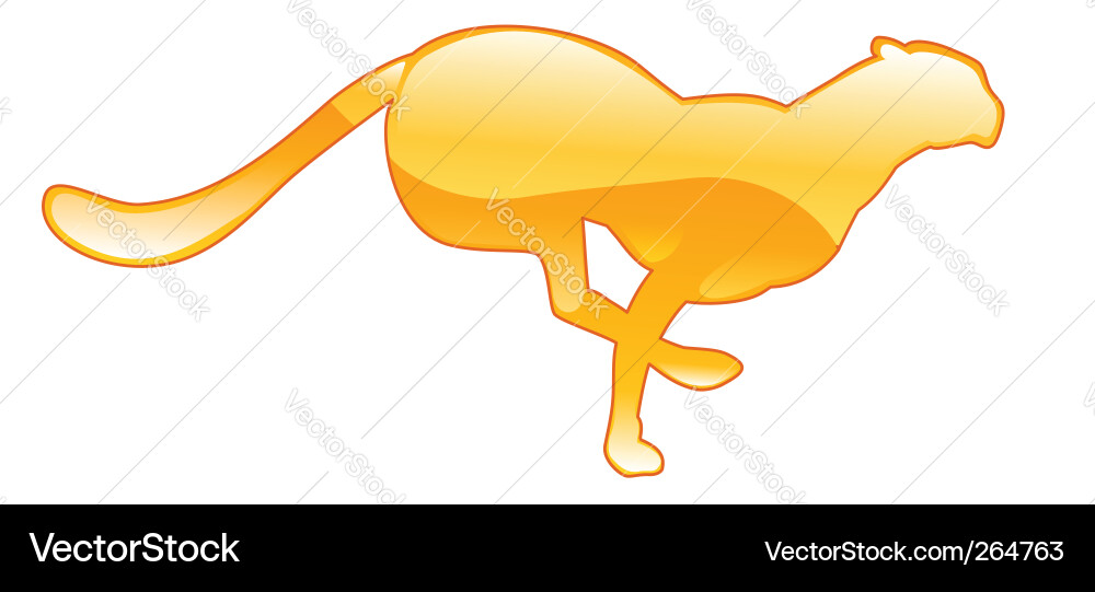 Cheetah Royalty Free Vector Image - VectorStock