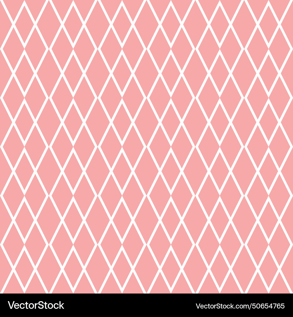 Tile white and pastel pink background or pattern Vector Image