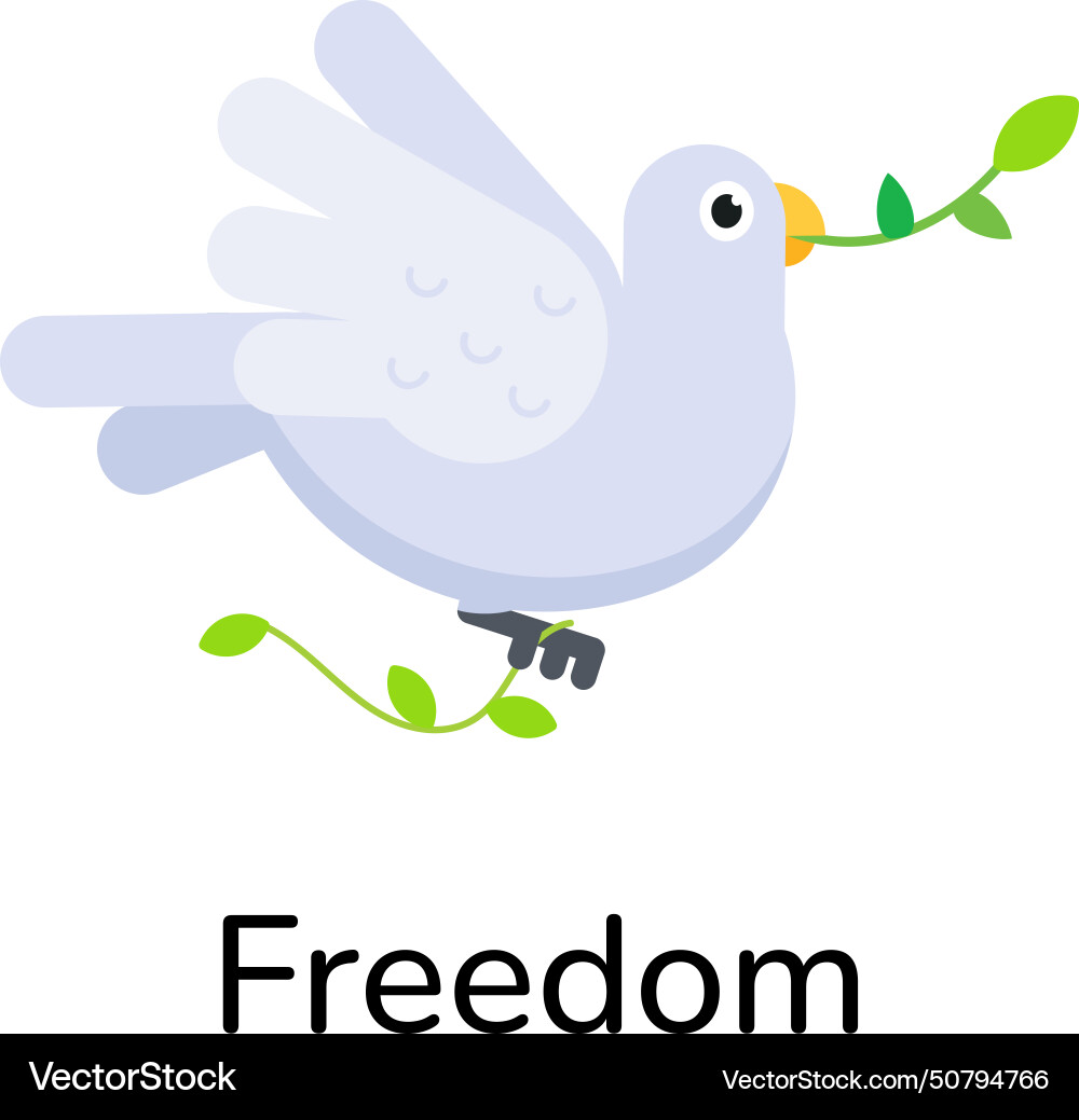 Freedom Royalty Free Vector Image - VectorStock