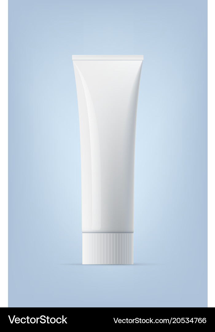 Toothpaste tube Royalty Free Vector Image - VectorStock