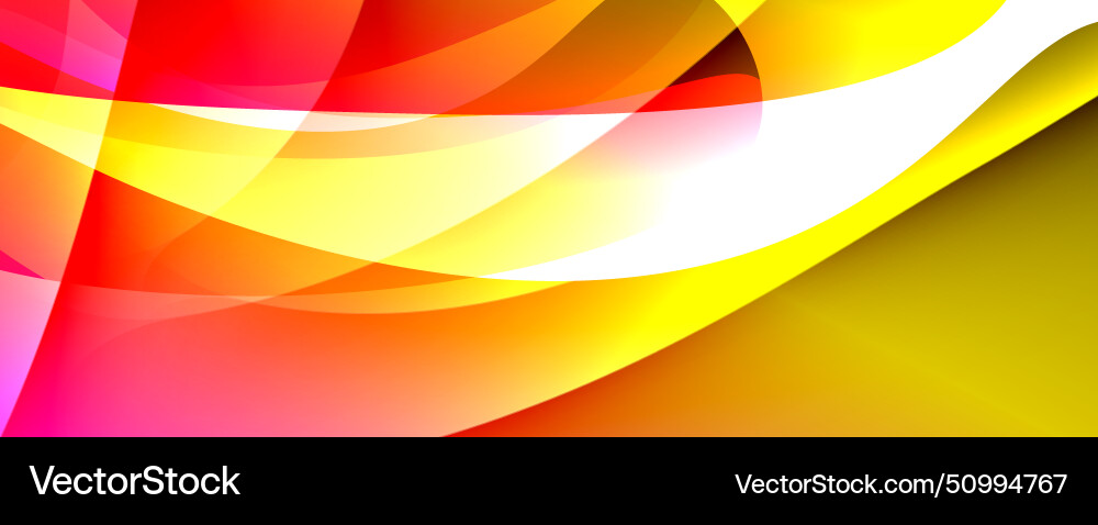 A colorful abstract background with red yellow Vector Image