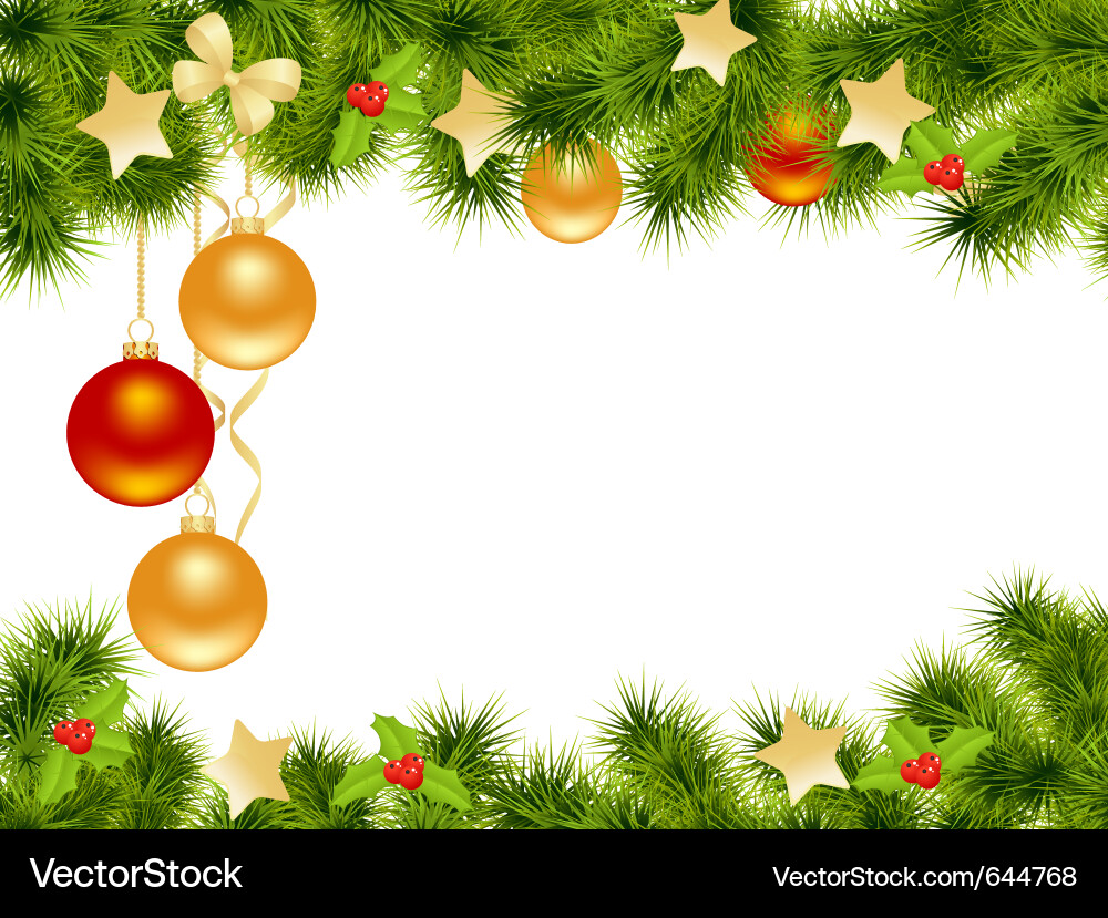 Christmas background Royalty Free Vector Image