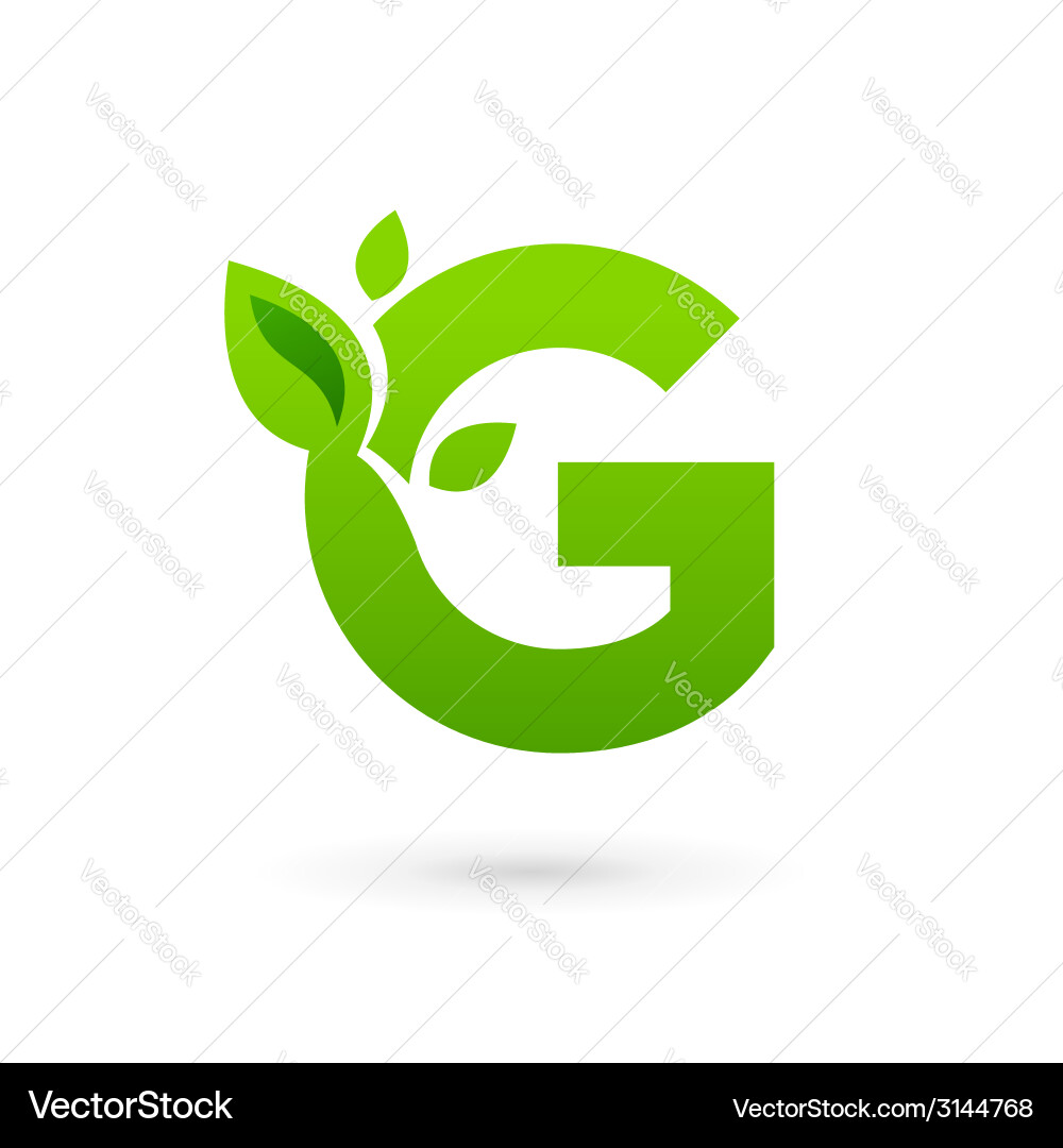 G Leaf Logo Vector Images (over 4,200)