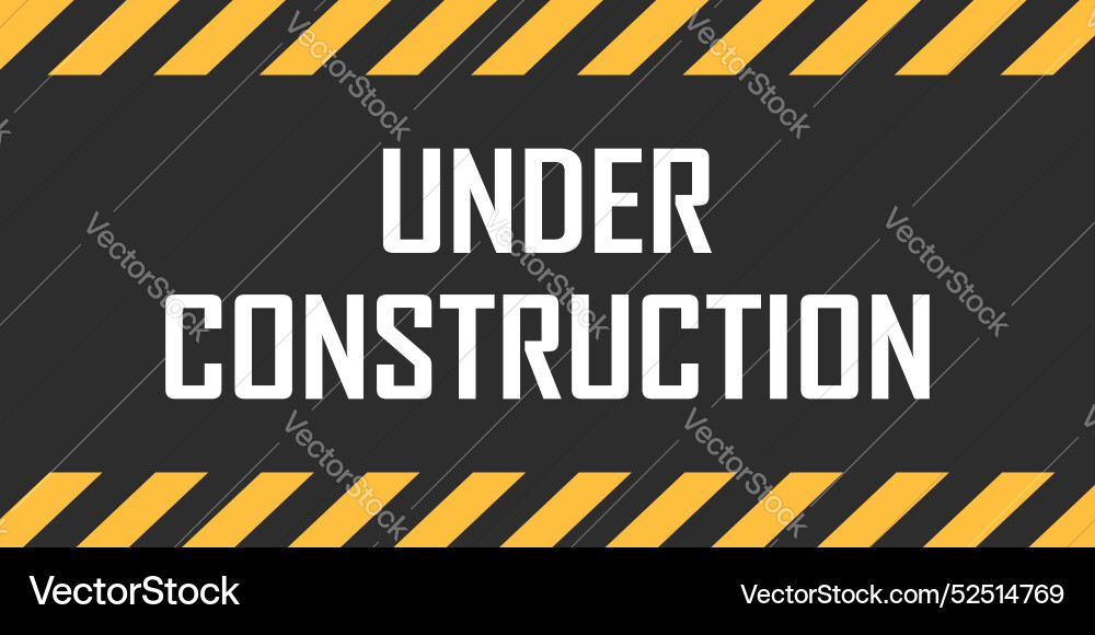 Caution warning icon in flat style stop Royalty Free Vector