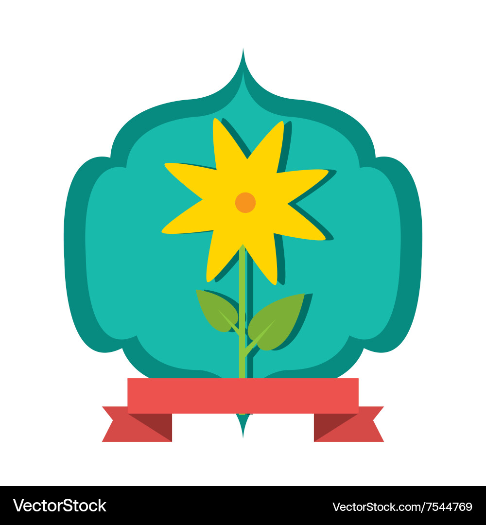 Spring flowers design Royalty Free Vector Image
