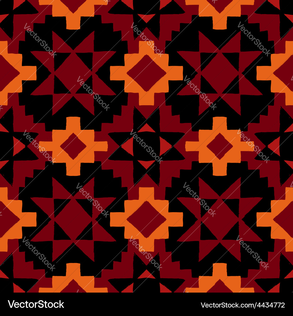 Native American Tribal Pattern Royalty Free Vector Image