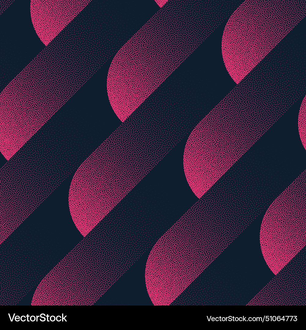 Tilted stripes mod seamless pattern trendy pink Vector Image