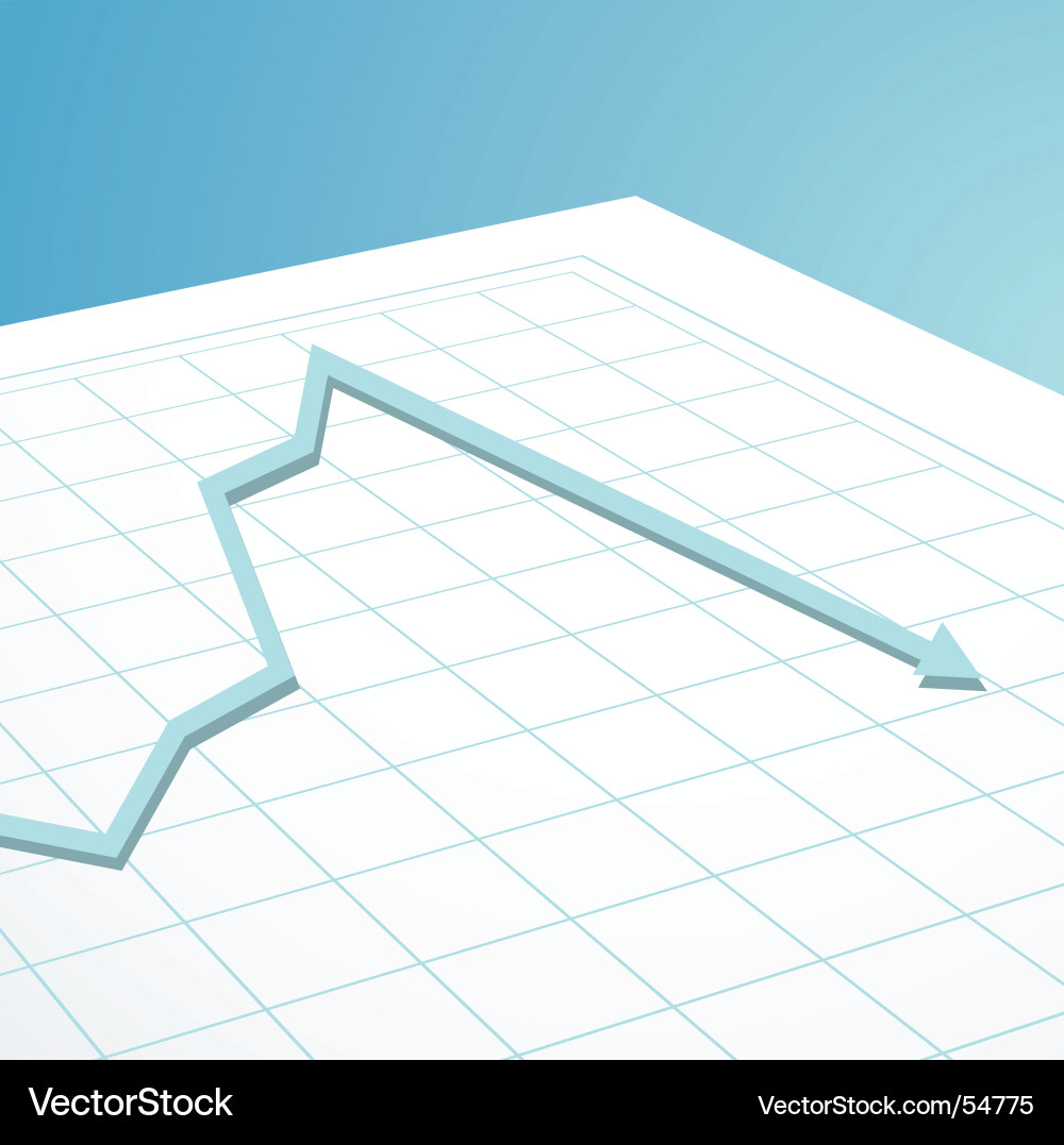 Business graph Royalty Free Vector Image - VectorStock