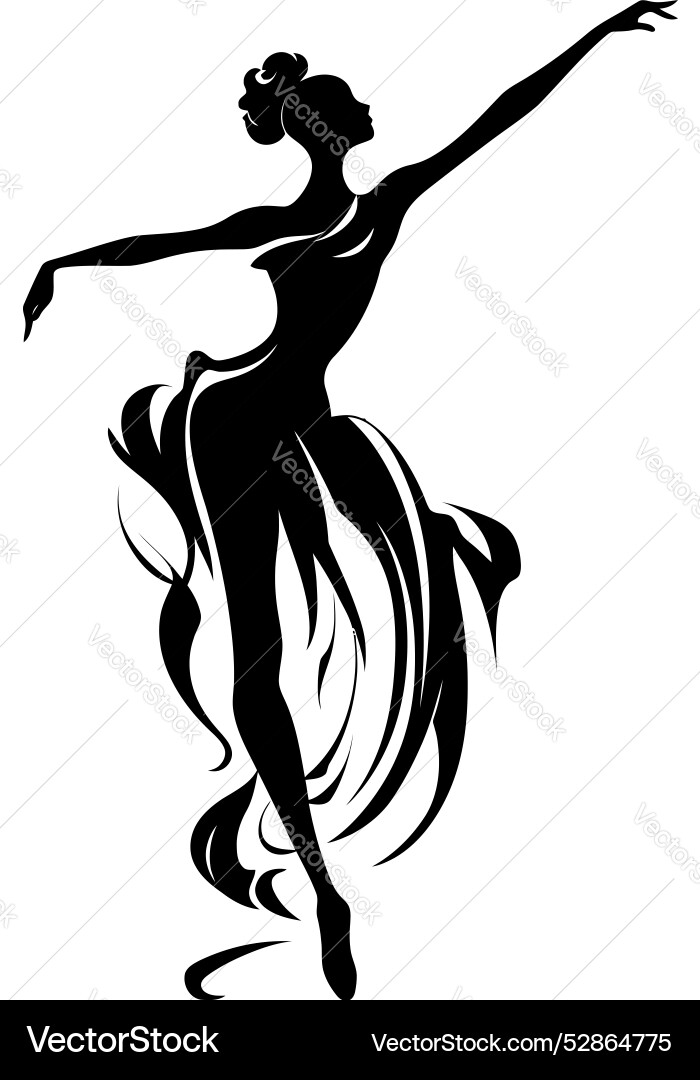 Ephemeral euphoria dance soul icon ethereal Vector Image