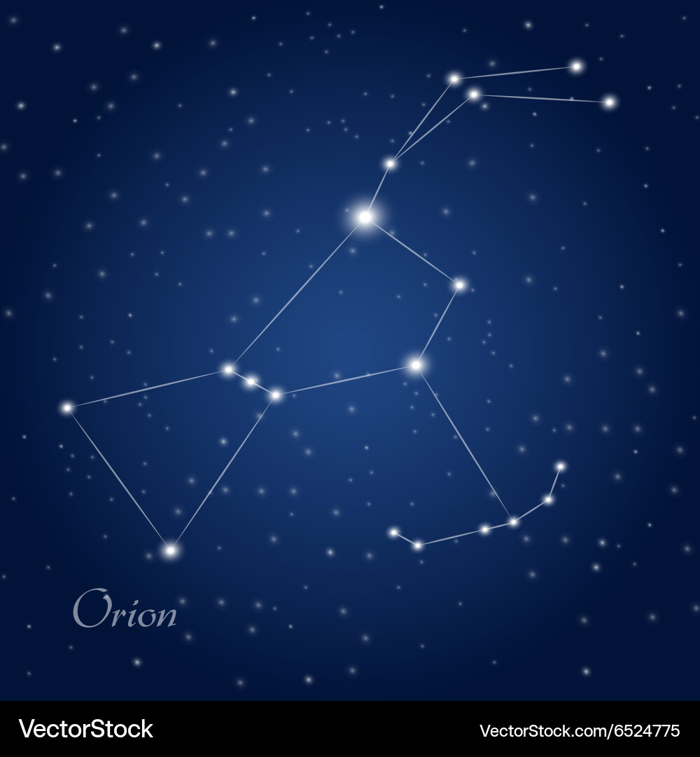 Orion Royalty Free Vector Image - VectorStock