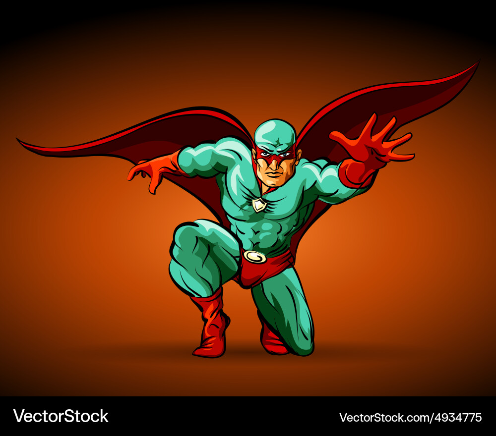 Super hero Royalty Free Vector Image - VectorStock
