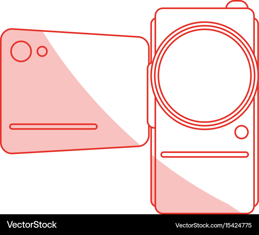 Video camera design Royalty Free Vector Image - VectorStock