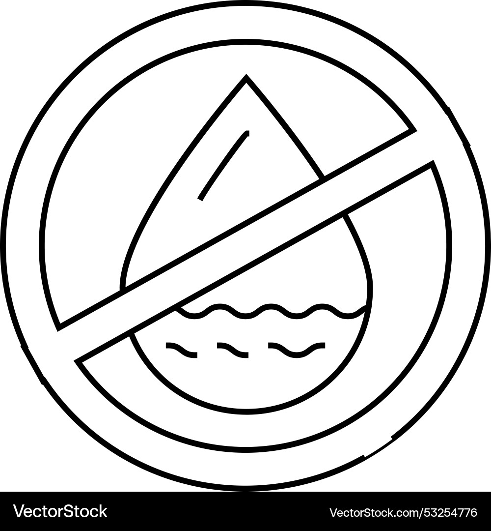 Fat free line icon Royalty Free Vector Image - VectorStock