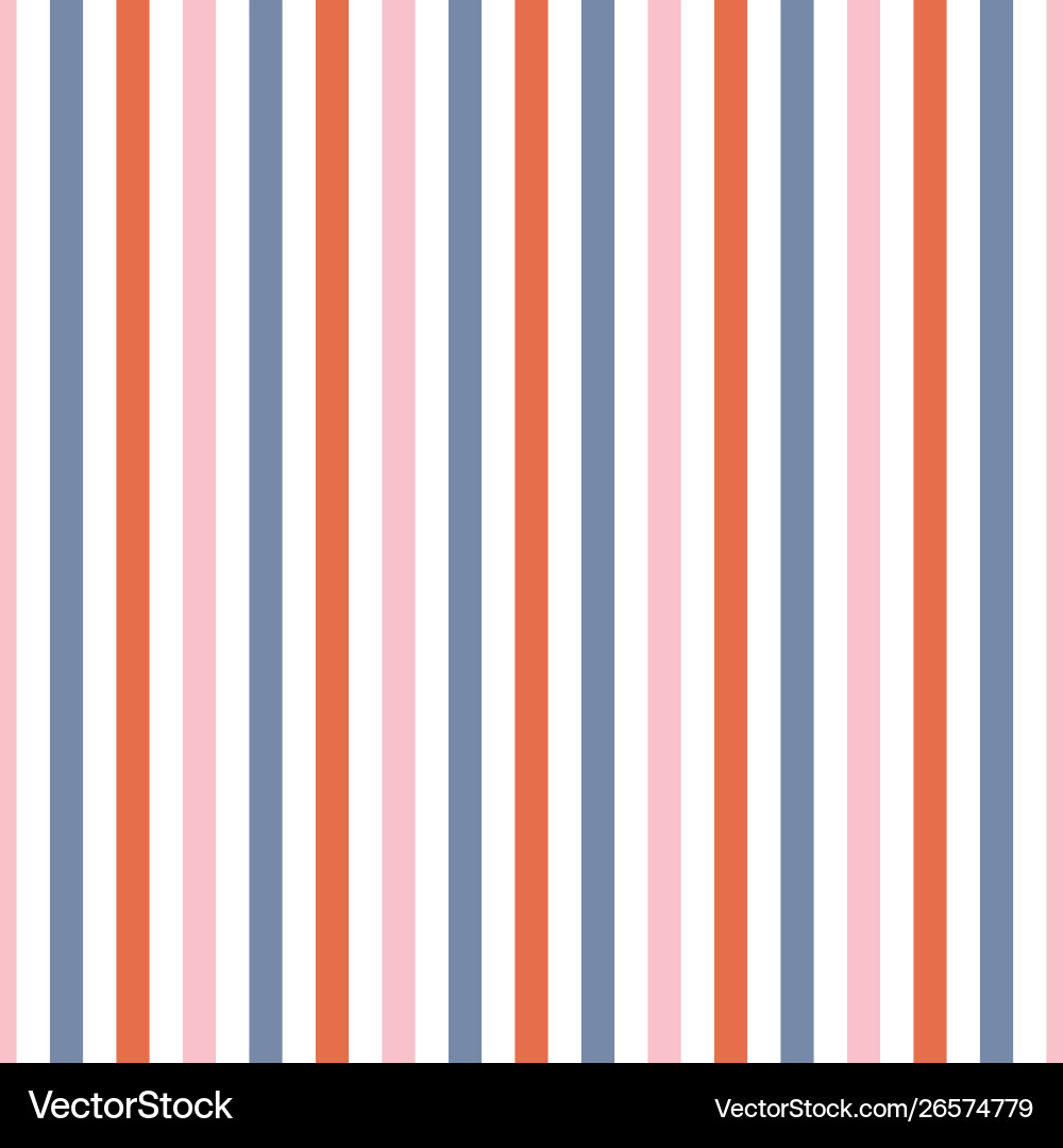 Seamless repeat stripes in a blue pink Royalty Free Vector