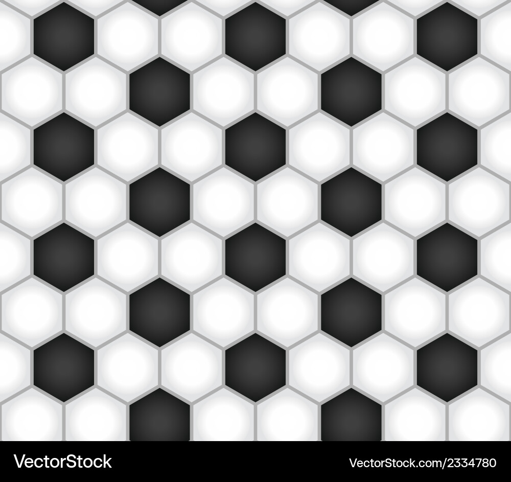 Seamless football background Royalty Free Vector Image
