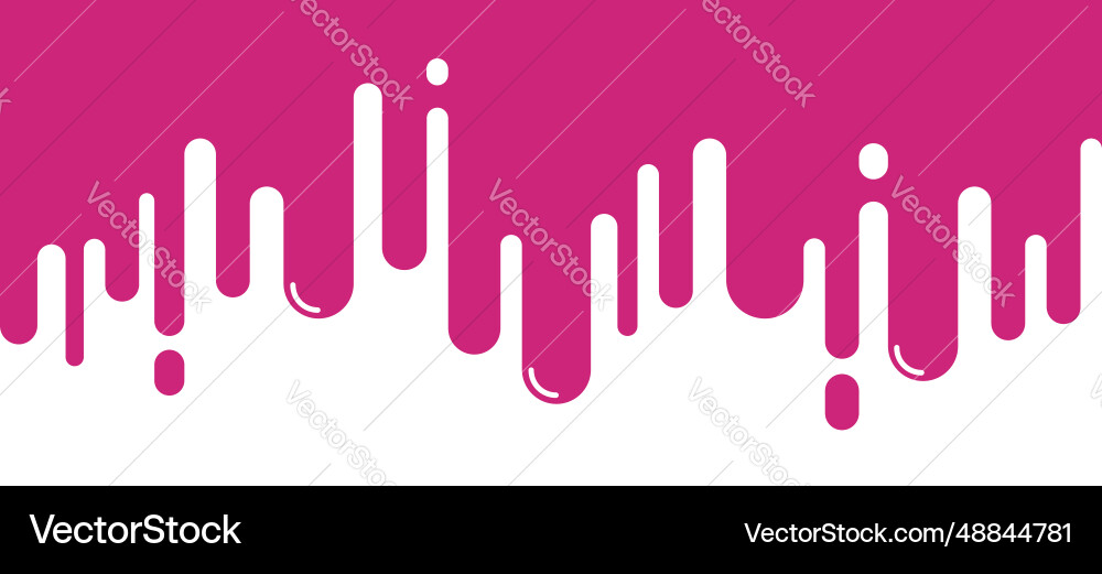 Pink jam jelly dripping purple violet flat Vector Image