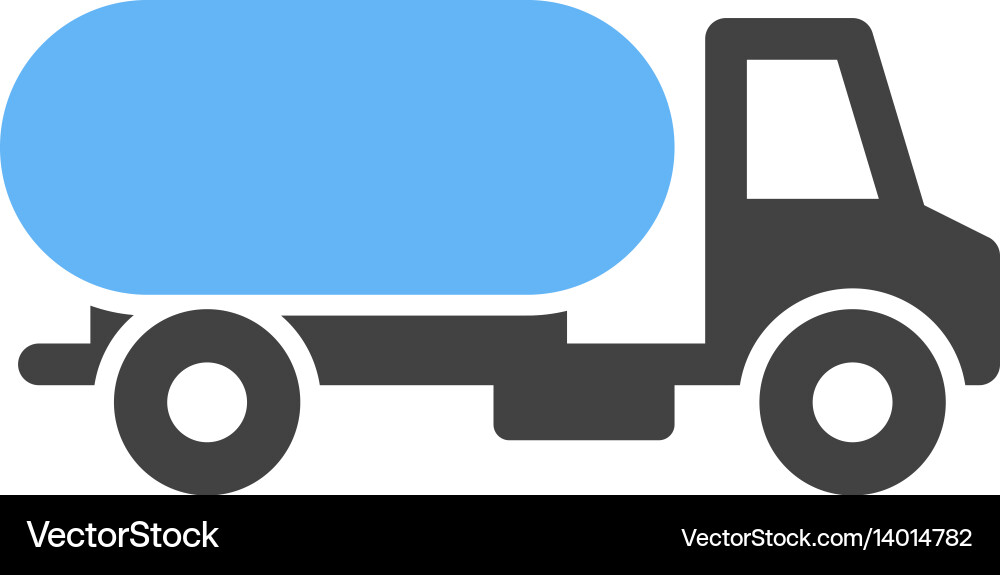 Water truck Royalty Free Vector Image - VectorStock