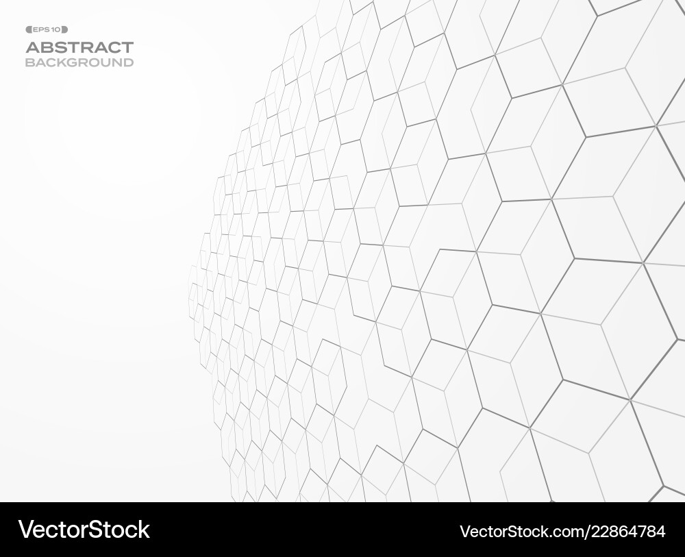 Abstract of pentagon pattern geometric Royalty Free Vector