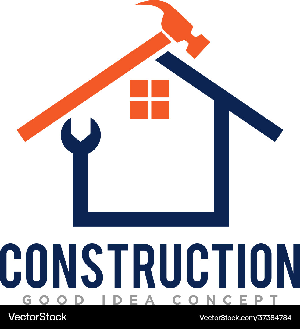 Construction Logo Icon Set Royalty Free Vector Image