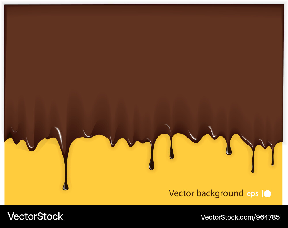 Chocolate background Royalty Free Vector Image