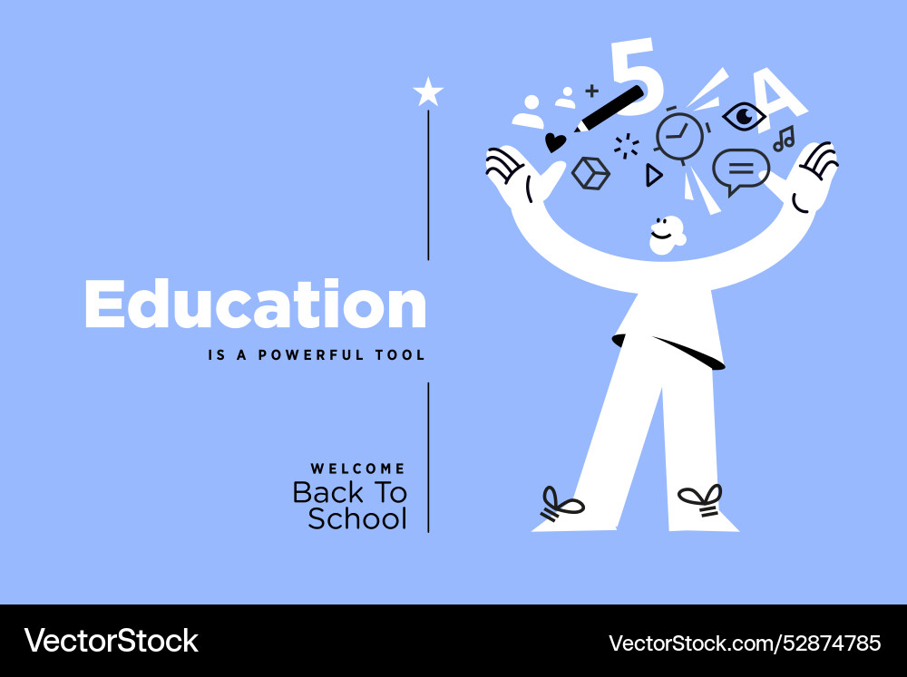 Education Royalty Free Vector Image - VectorStock