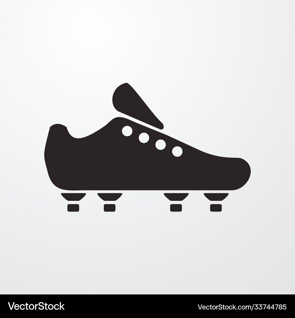 Football boot Royalty Free Vector Image - VectorStock