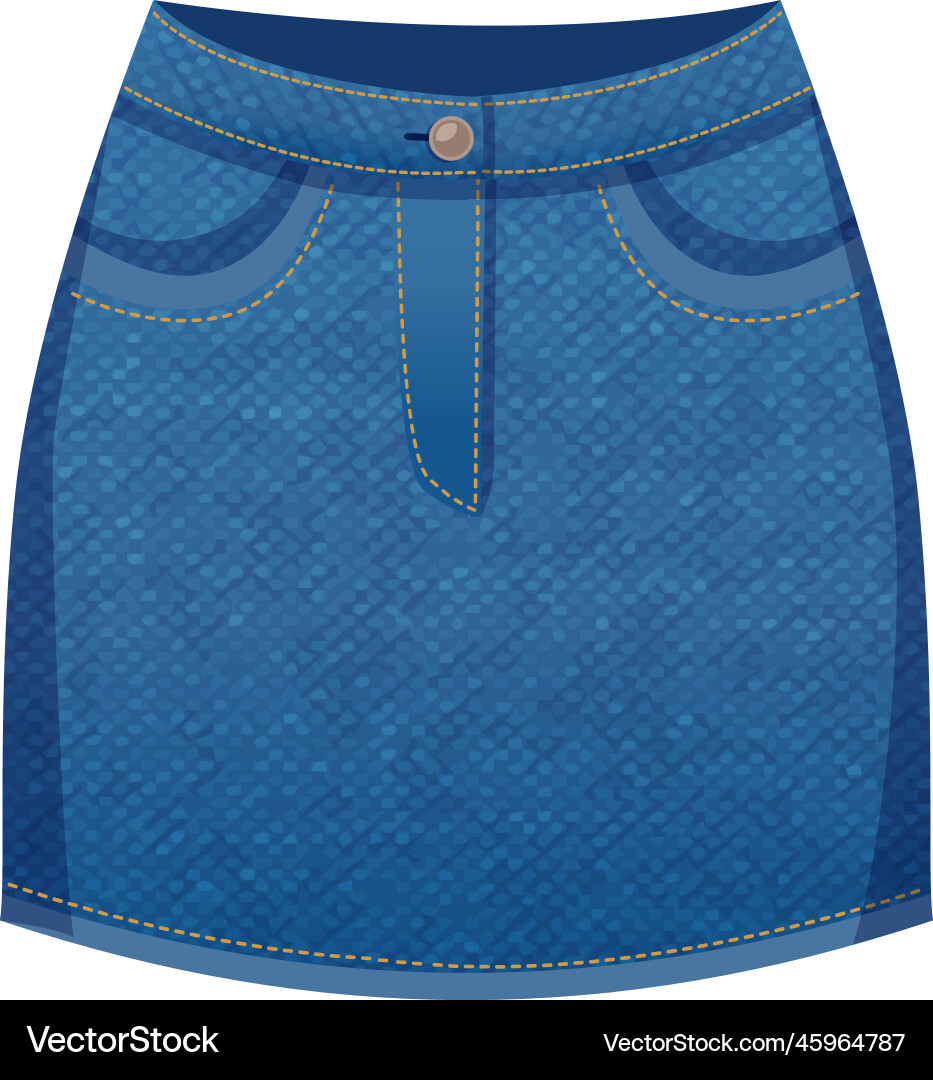 Denim Fabric Composition Royalty Free Vector Image