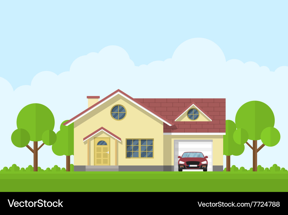House Royalty Free Vector Image - VectorStock