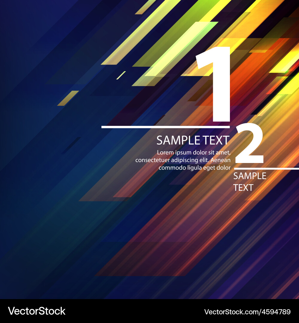 Abstract bright background with diagonal lines Vector Image