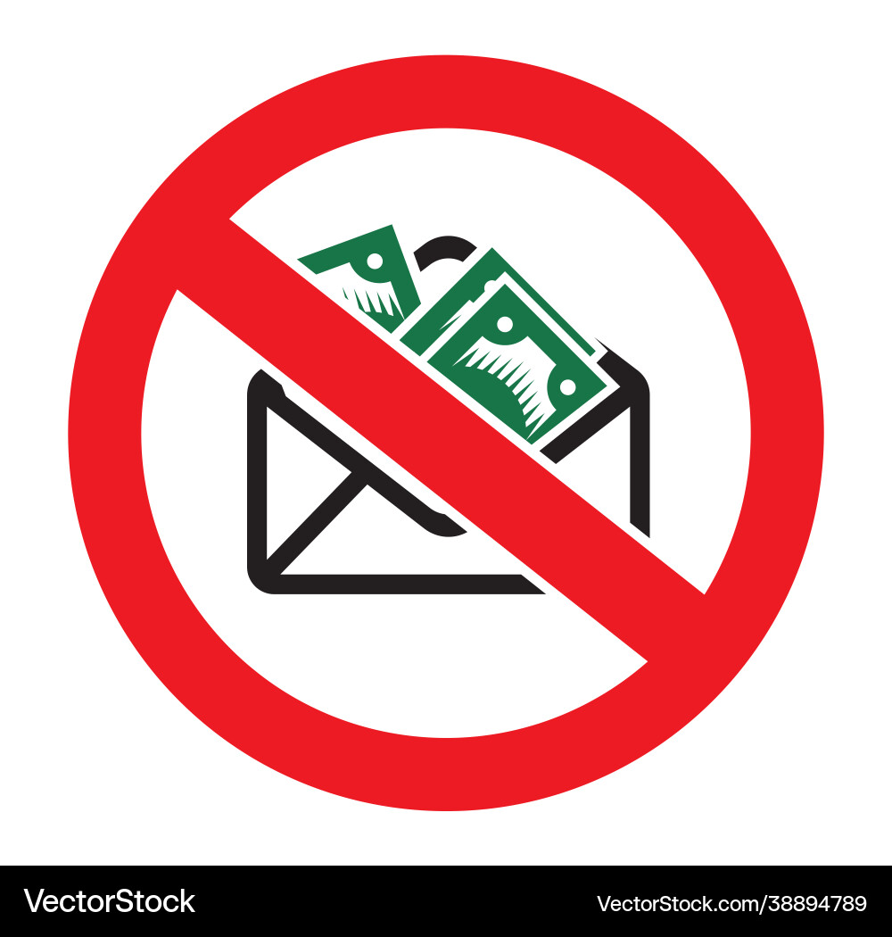 Corruption concept Royalty Free Vector Image - VectorStock