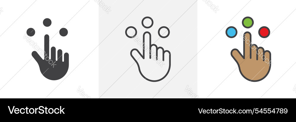 Variety icon Royalty Free Vector Image - VectorStock